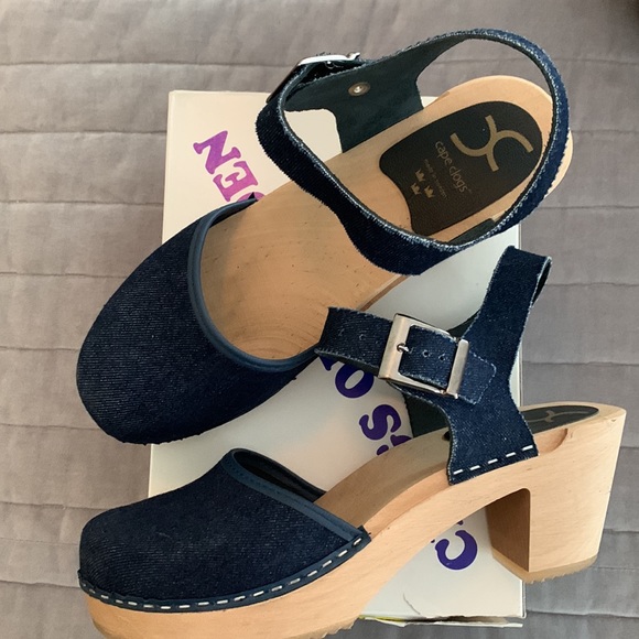 Cape Clogs | Shoes | Clogs Of Sweden Cape Clogs Size 39 In Denim Style ...